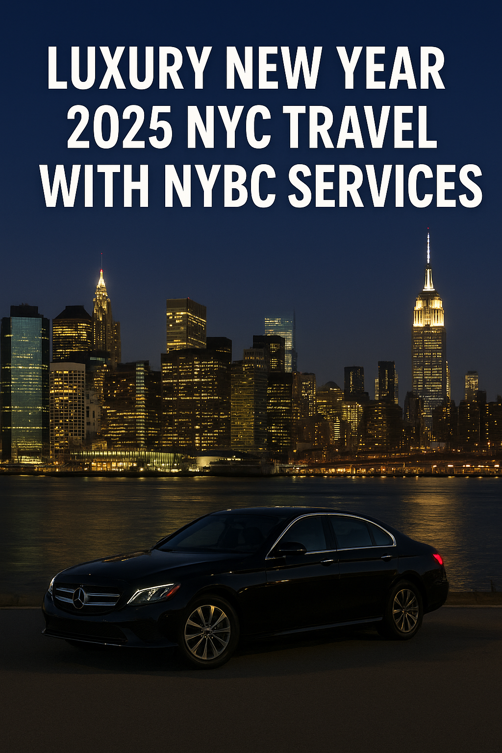 New Year 2025 NYC Chauffeur Service by NYBC Luxury Cars